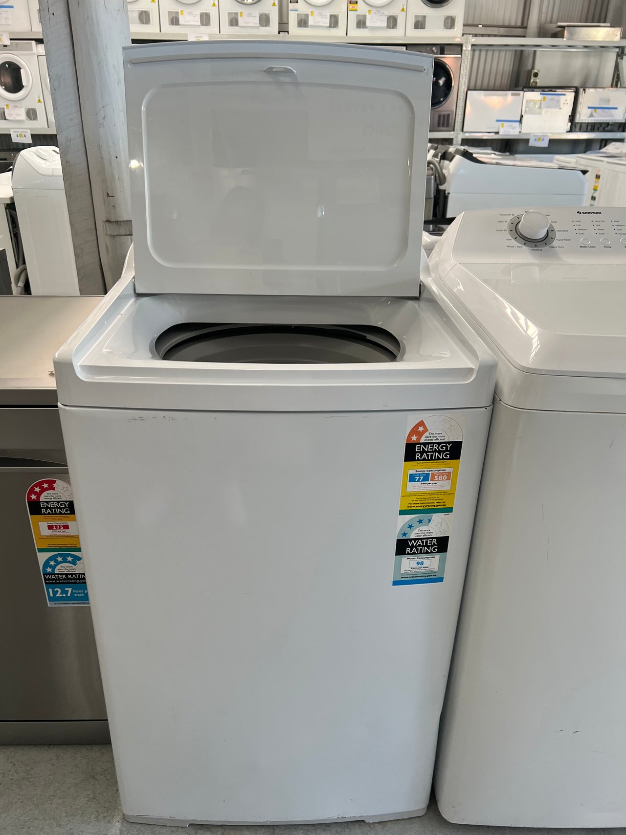 Second hand Fisher&Paykel 8kg Top Load Washing Machine WA8060G1 ...
