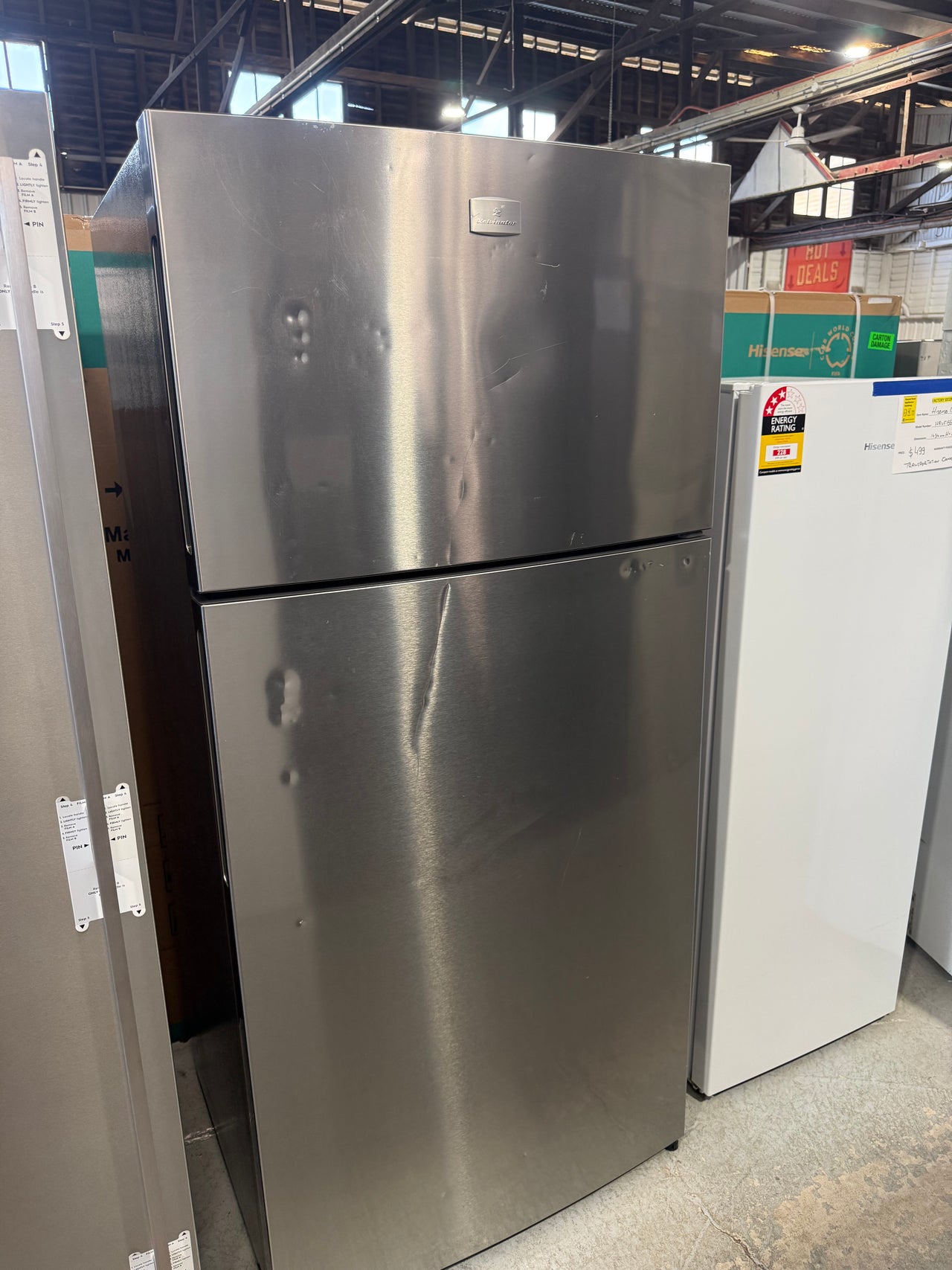Second hand Kelvinator 536L Frost Free Top Mount Refrigerator – Arctic ...